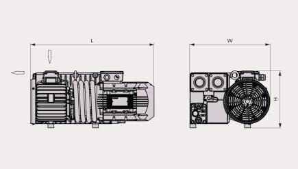 R5 RA 0063 / 0100 F Busch Vacuum